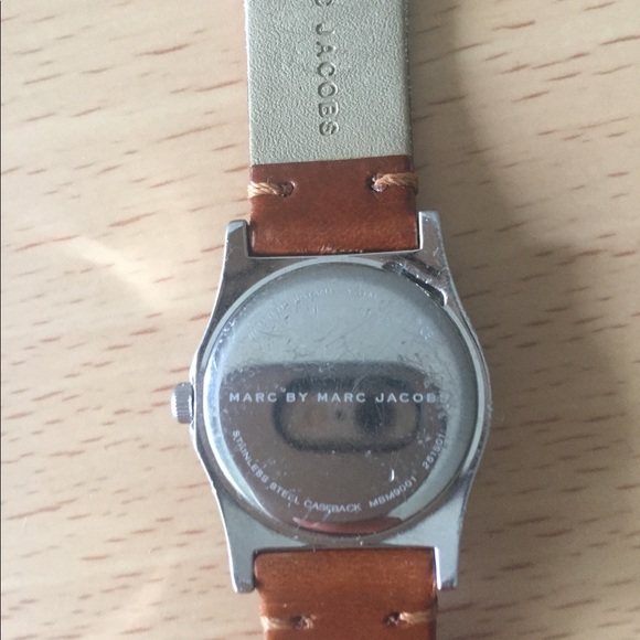 Marc Jacobs | Accessories | Marc Jacobs Leather Strap Watch | Poshmark